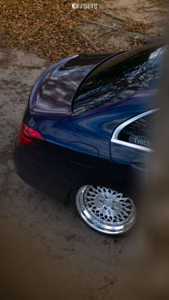 2016 Mercedes-Benz C300 with 18x9 29 Avant Garde F140 and 215/40R18 ...