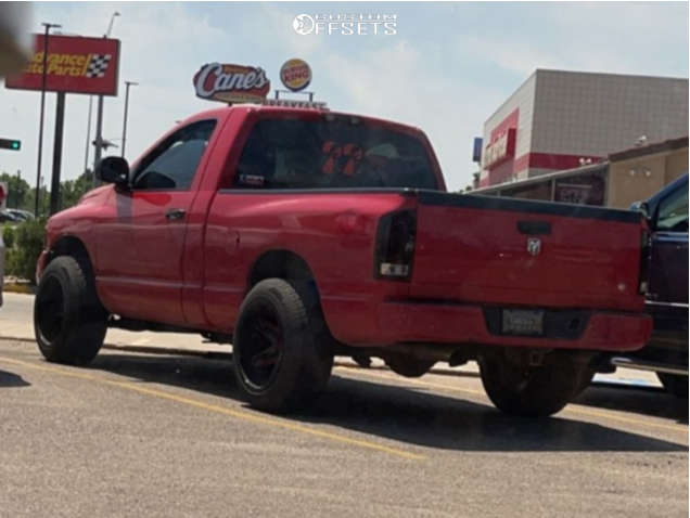 2005 Dodge Ram 1500 with 20x12 -51 Vision Razor and 275/55R20 Toyo ...
