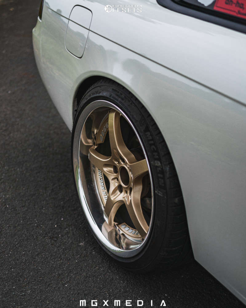 1996 Nissan 200SX with 18x9 15 Volk Sf Challenge and 225/40R18 Michelin ...