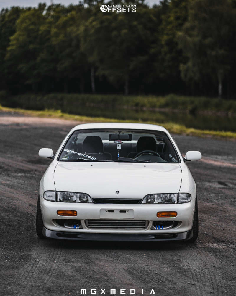 1996 Nissan 200SX with 18x9 15 Volk Sf Challenge and 225/40R18 Michelin ...