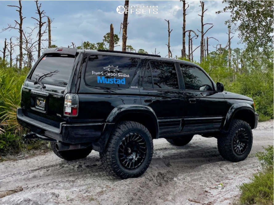2000 Toyota 4Runner with 18x9 1 Fuel Cyclone and 33/10.5R18 Nitto Ridge ...