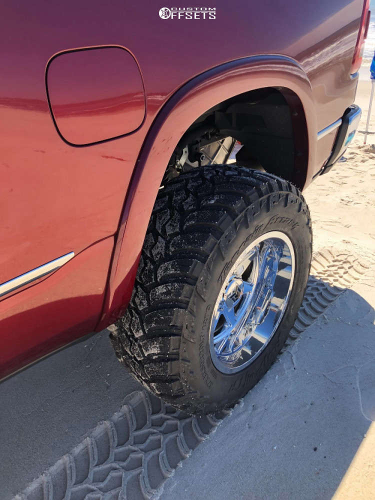 2020 Ram 1500 with 20x12 -44 Dropstars 655c and 37/13.5R20 AMP Mud ...