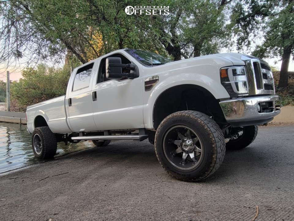 2008 Ford F-250 Super Duty with 20x12 -44 Fuel Octane and 325/60R20 ...
