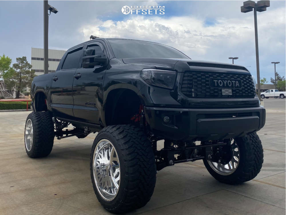 2021 Toyota Tundra with 26x16 -103 American Force Trax Ss and 40/15 ...