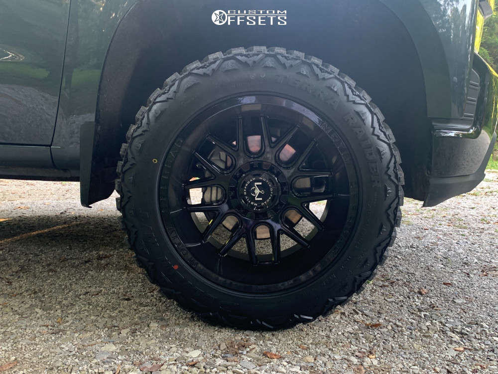 2020 Chevrolet Silverado 1500 with 20x12 -44 Motiv Offroad Magnus and ...