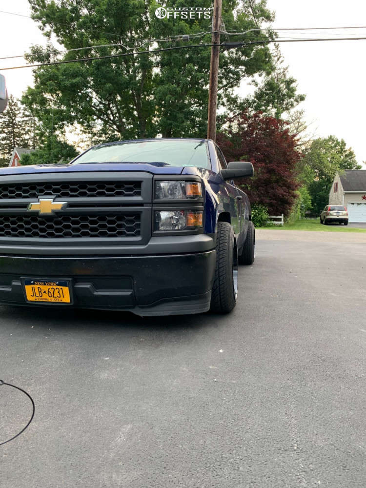 2014 Chevrolet Silverado 1500 with 20x12 -44 Massiv Offroad Or4 and 275 ...