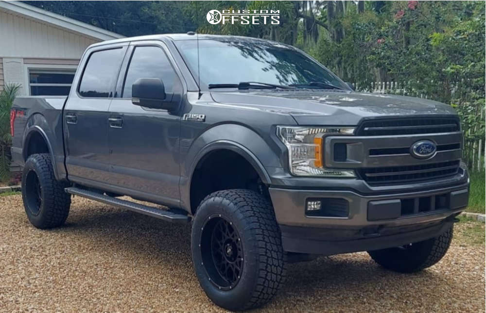 2018 Ford F-150 with 20x10 -25 Vision Rocker and 35/11.5R20 Nitto Terra ...