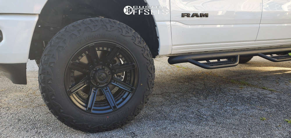 2020 Ram 1500 with 20x10 -18 Fuel Rogue and 35/12.5R20 Venom Power ...