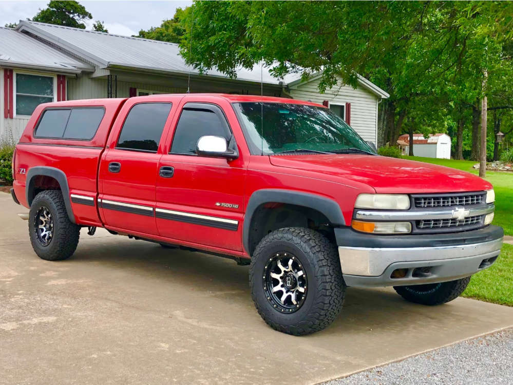 2001 Chevrolet Silverado 1500 HD with 17x9 -18 Black Rhino Coyote and ...