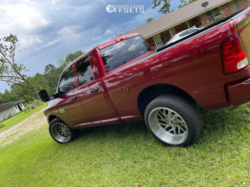 2015 Ram 1500 Super Aggressive 3"-5" Stock | Custom Offsets