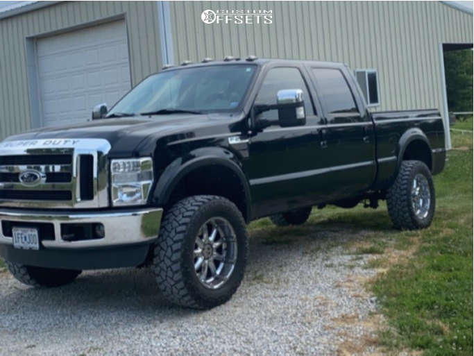 2008 Ford F-250 Super Duty with 20x9 -14 XD Badlands and 35/12.5R20 ...