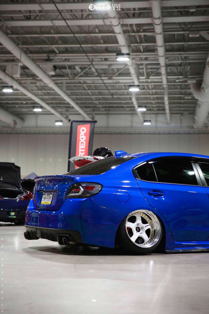 2020 Subaru WRX with 18x10 -8 Work Meister S1 3p and 225/35R18 Federal ...