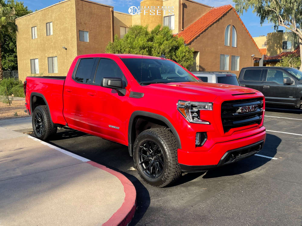2021 GMC Sierra 1500 with 20x9 0 Vossen HF 6-4 and 33/9.5R20 Falken ...