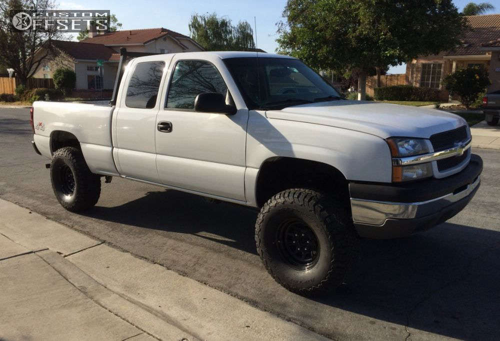 2004 Chevrolet Silverado 1500 with 16x8 -6 Pro Comp Series 51 and 315 ...