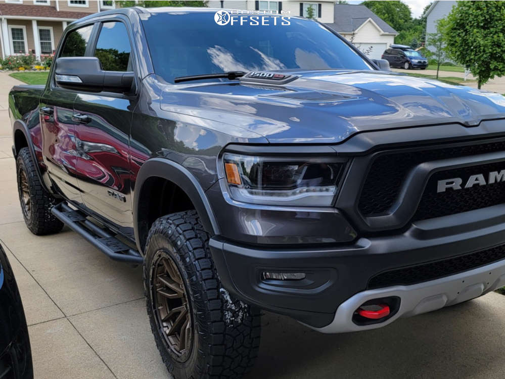 2020 Ram 1500 with 20x10 -18 Fuel Rebel and 35/12.5R20 Toyo Tires Open ...