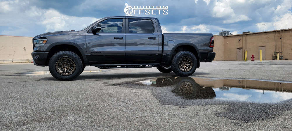 2020 Ram 1500 with 20x10 -18 Fuel Rebel and 35/12.5R20 Toyo Tires Open ...