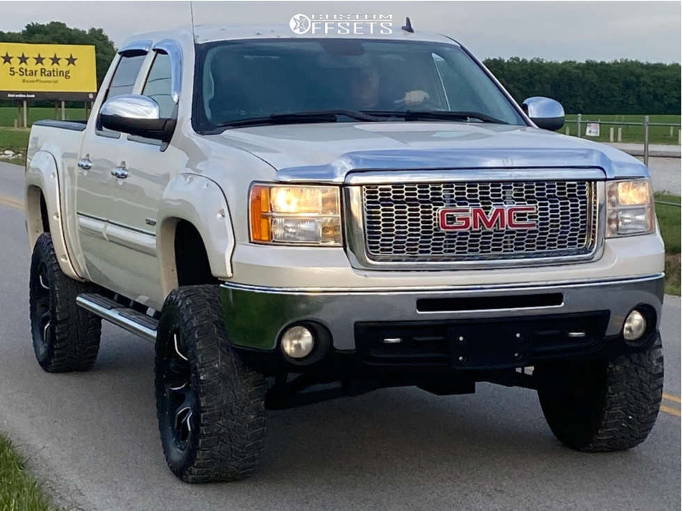 2011 GMC Sierra 1500 with 20x10 -24 LRG 110 and 35/12.5R20 BFGoodrich ...