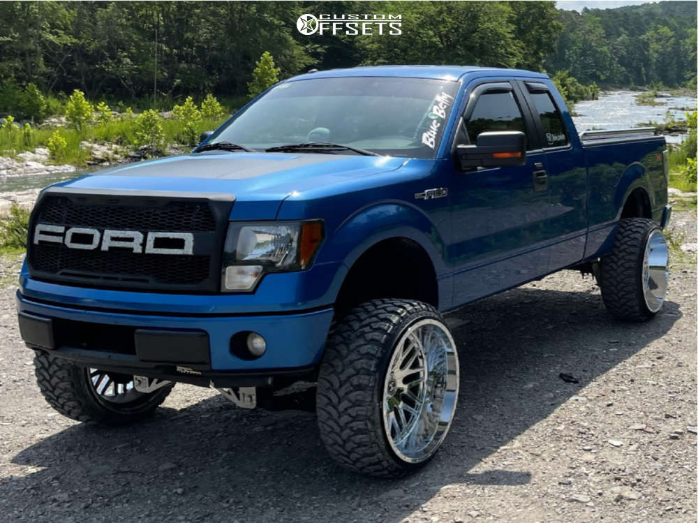 2013 Ford F-150 with 26x14 -76 Hardcore Offroad Hc19 and 35/13.5R26 ...