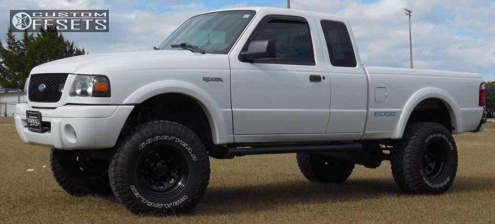 2003 Ford Ranger Aggressive > 1" Outside Fender Suspension Lift 4 ...