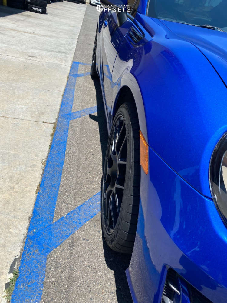 2018 Subaru BRZ with 18x8.5 45 Enkei Raijin and 245/35R18 Continental ...