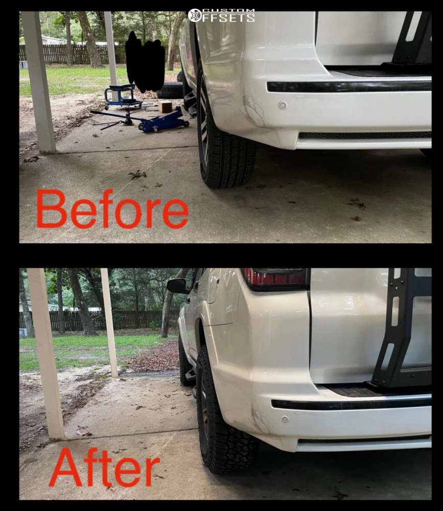 2016 Toyota 4Runner with 17x8.5 -0 Icon Alloys Vector 6 and 285/70R17 ...