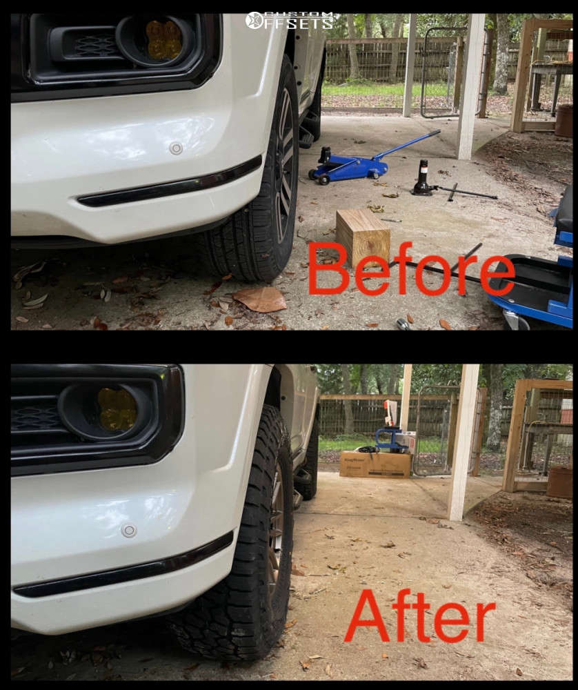 2016 Toyota 4Runner with 17x8.5 -0 Icon Alloys Vector 6 and 285/70R17 ...