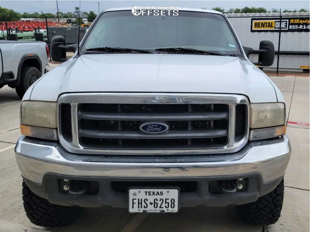 2001 Ford F-350 Super Duty with 18x9 0 American Racing Ar201 and 35/12 ...