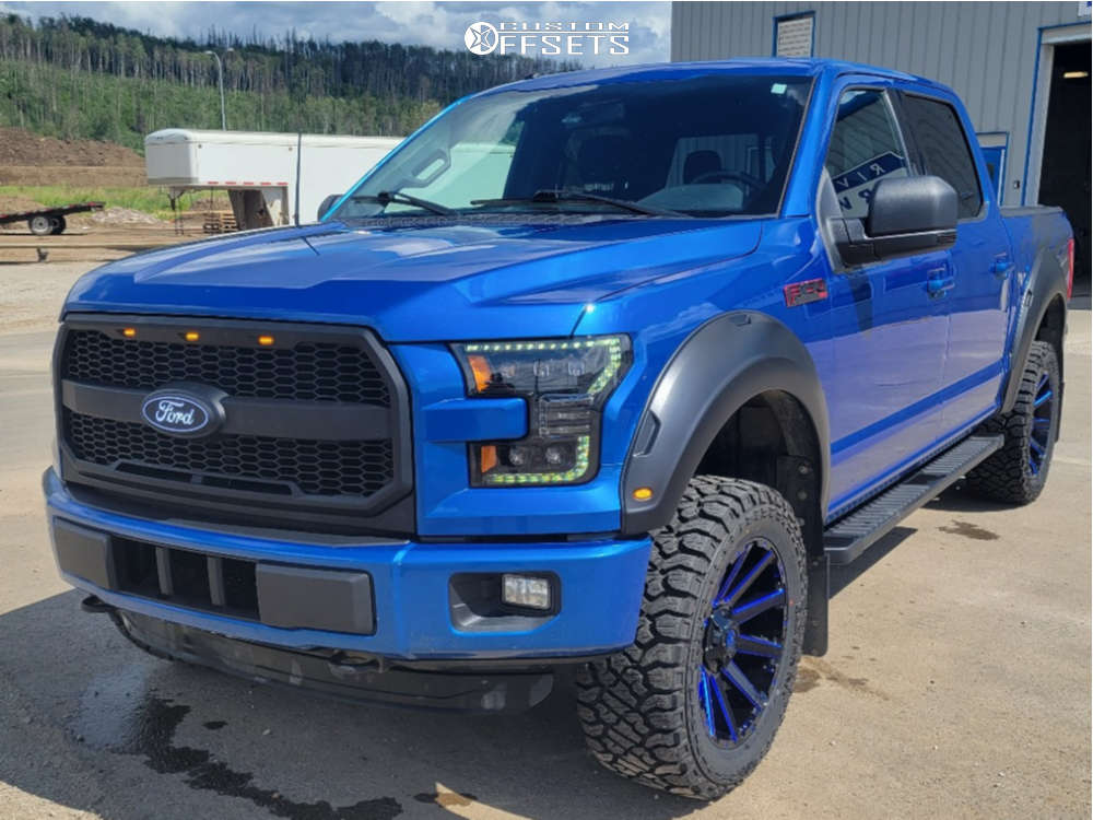 2016 Ford F-150 with 20x9 1 Fuel Contra and 33/12.5R20 Kenda Klever R/t ...