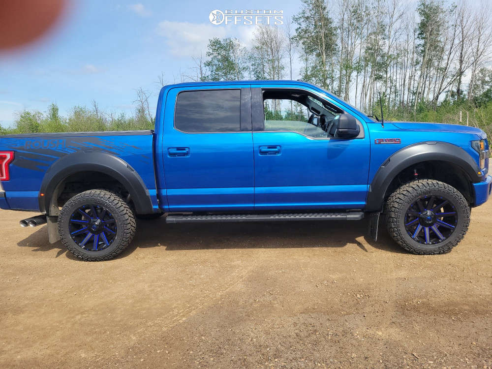 2016 Ford F-150 with 20x9 1 Fuel Contra and 33/12.5R20 Kenda Klever R/t ...