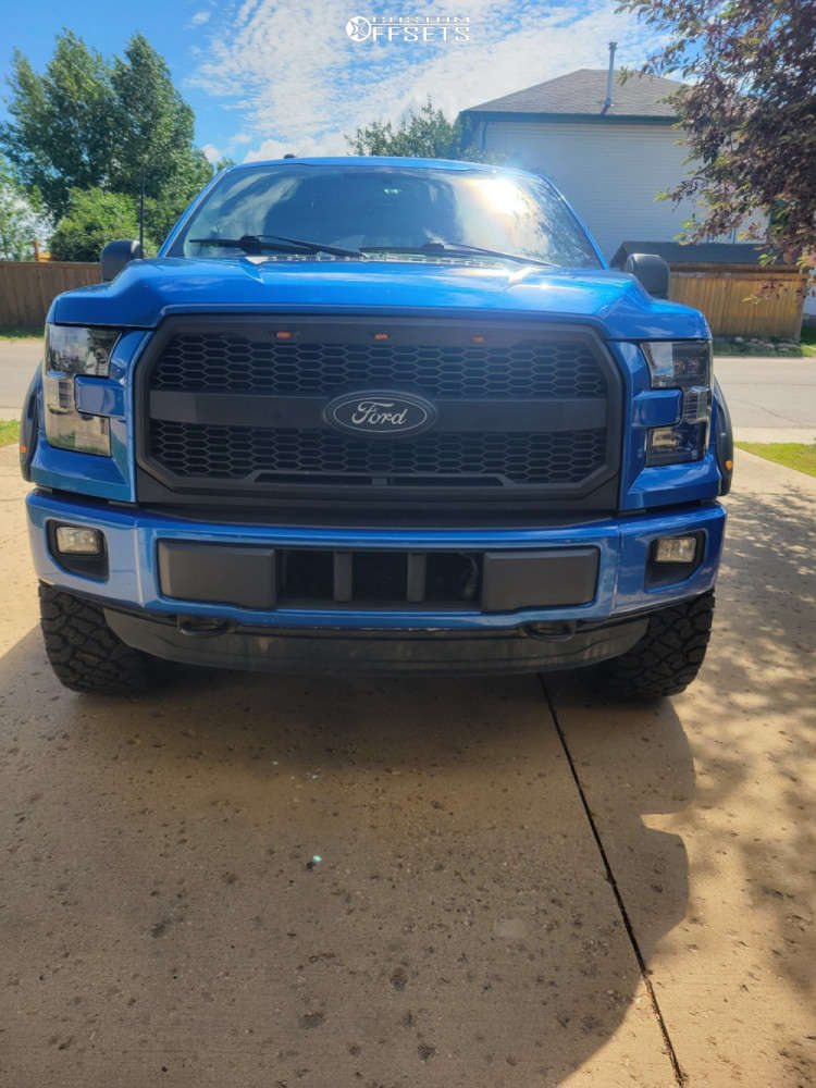 2016 Ford F-150 with 20x9 1 Fuel Contra and 33/12.5R20 Kenda Klever R/t ...