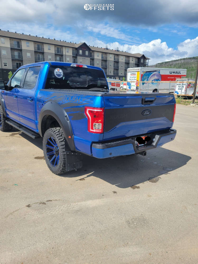 2016 Ford F-150 with 20x9 1 Fuel Contra and 33/12.5R20 Kenda Klever R/t ...