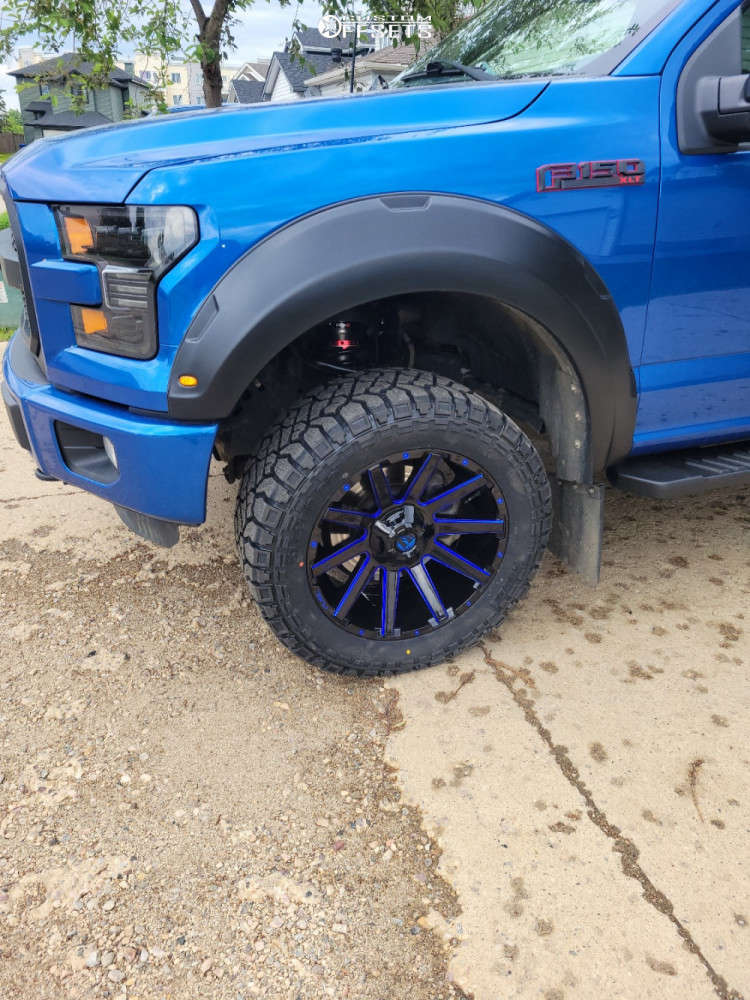 2016 Ford F-150 with 20x9 1 Fuel Contra and 33/12.5R20 Kenda Klever R/t ...