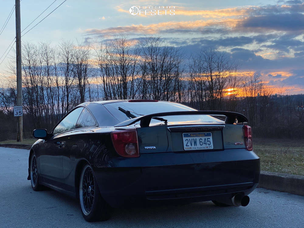 2003 Toyota Celica with 17x7 38 XXR 521 and 215/35R17 Nankang Ns-25 and ...