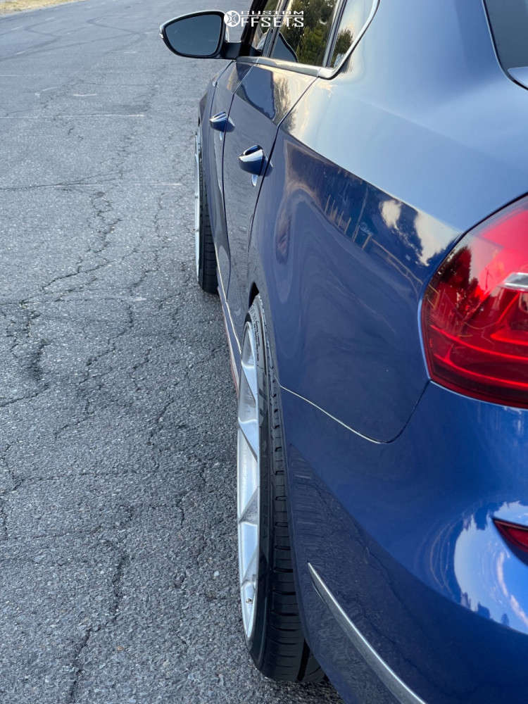 2016 Volkswagen Passat with 19x9.5 35 Aodhan Aff7 and 245/35R19 Pantera ...