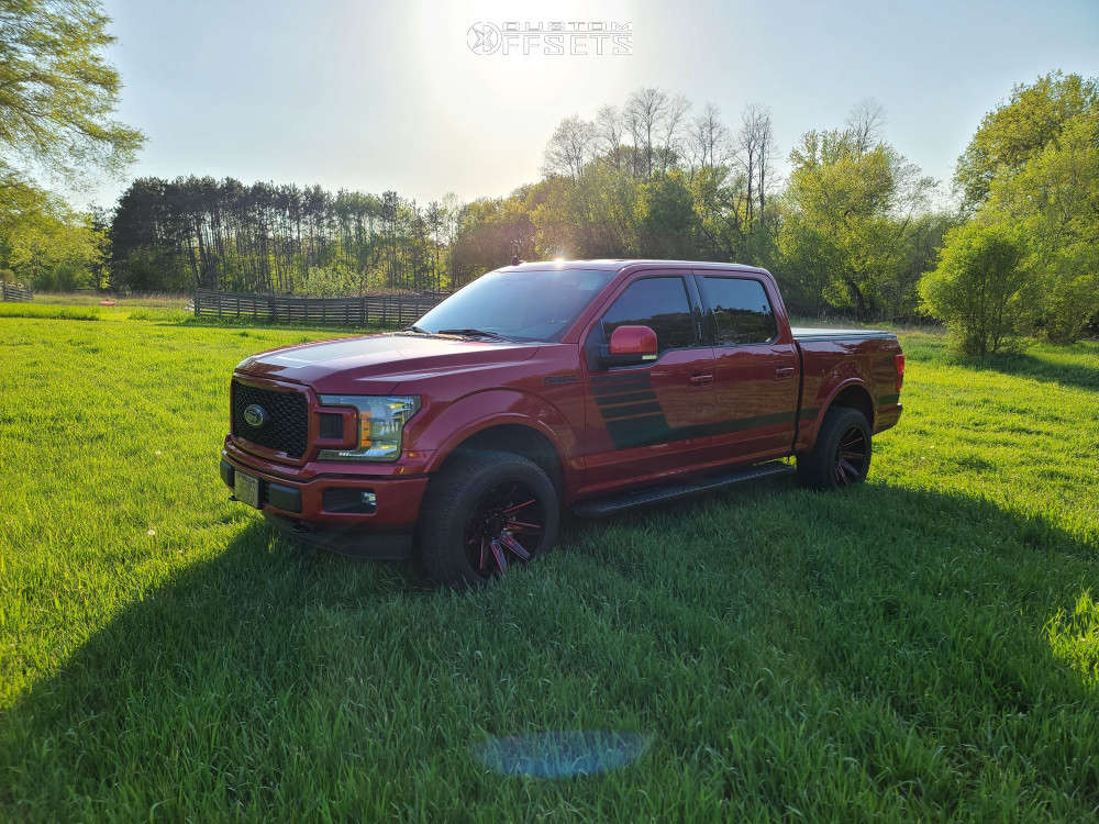 2020 Ford F-150 with 20x10 -18 Monster Offroad M25 and 275/55R20 GT ...