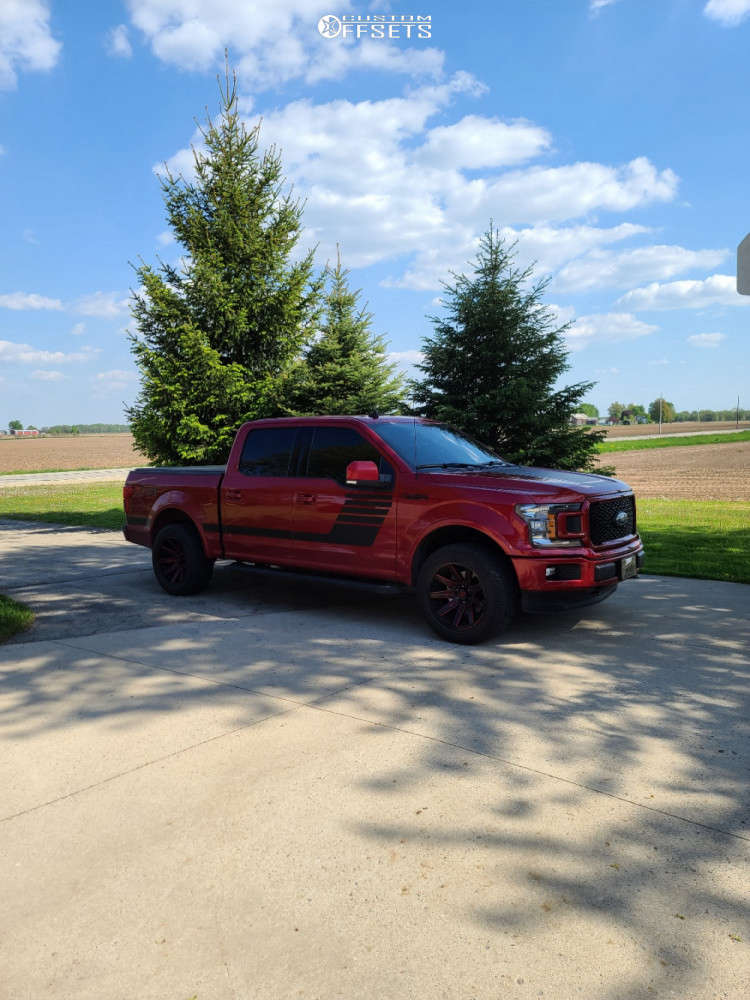 2020 Ford F-150 with 20x10 -18 Monster Offroad M25 and 275/55R20 GT ...