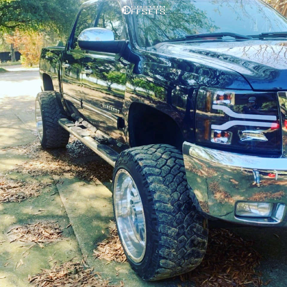 2012 Chevrolet Silverado 1500 with 22x14 -76 Specialty Forged Sf006 and ...