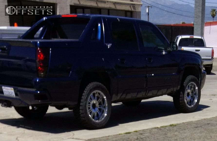 2003 Chevrolet Avalanche with 20x9 18 XD Hoss and 33/12.5R20 Toyo Tires ...