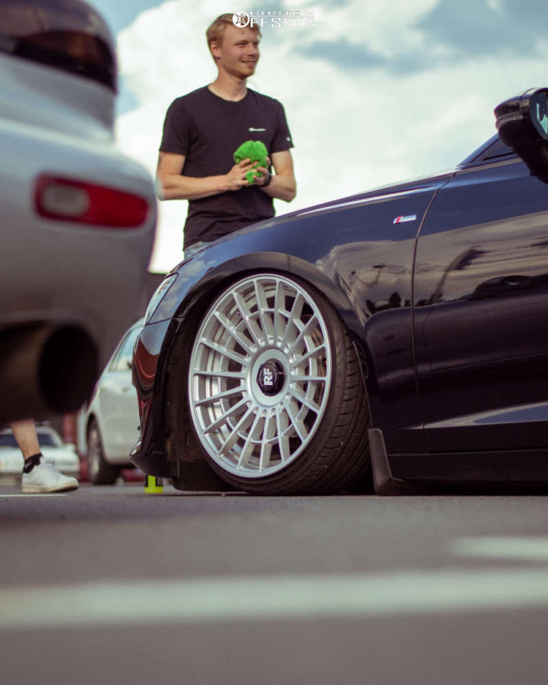 2019 Audi A6 Quattro with 20x10 35 Rotiform Las-r and 245/30R20 Nankang ...