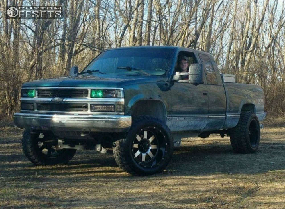 1995 Chevrolet K1500 Wheel Offset Super Aggressive 3"-5" Suspension ...