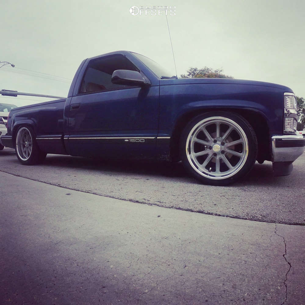 1998 Chevrolet C1500 with 20x8.5 0 US Mags Rambler and 29/8.5R20 Toyo ...