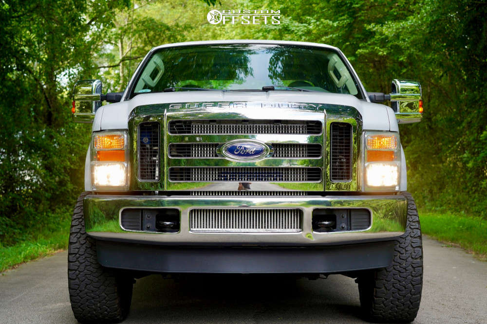 2008 Ford F-250 Super Duty with 20x10 -24 Method Mr605 and 35/12.5R20 ...
