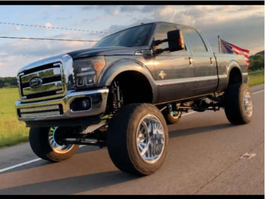 2015 Ford F-250 Super Duty with 24x16 -101 Fuel Forged Ff16 and 40/15 ...