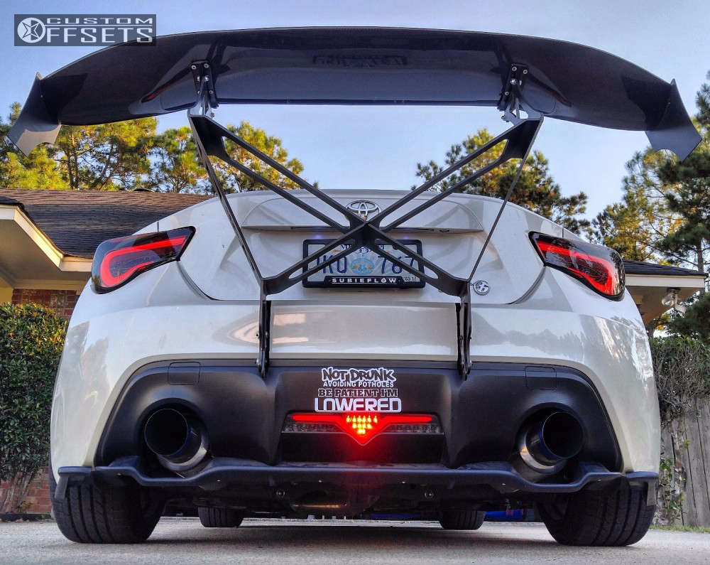 2013 Scion FR-S with 18x9.5 35 Varrstoen ES6 and 235/40R18 Goodyear All ...