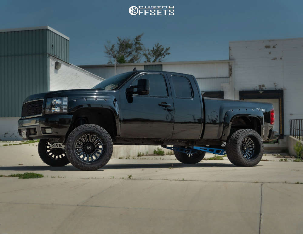 2008 Chevrolet Silverado 1500 with 22x14 -81 ARKON OFF-ROAD Alexander ...