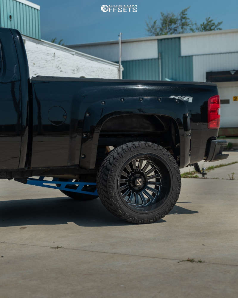 2008 Chevrolet Silverado 1500 with 22x14 -81 ARKON OFF-ROAD Alexander ...