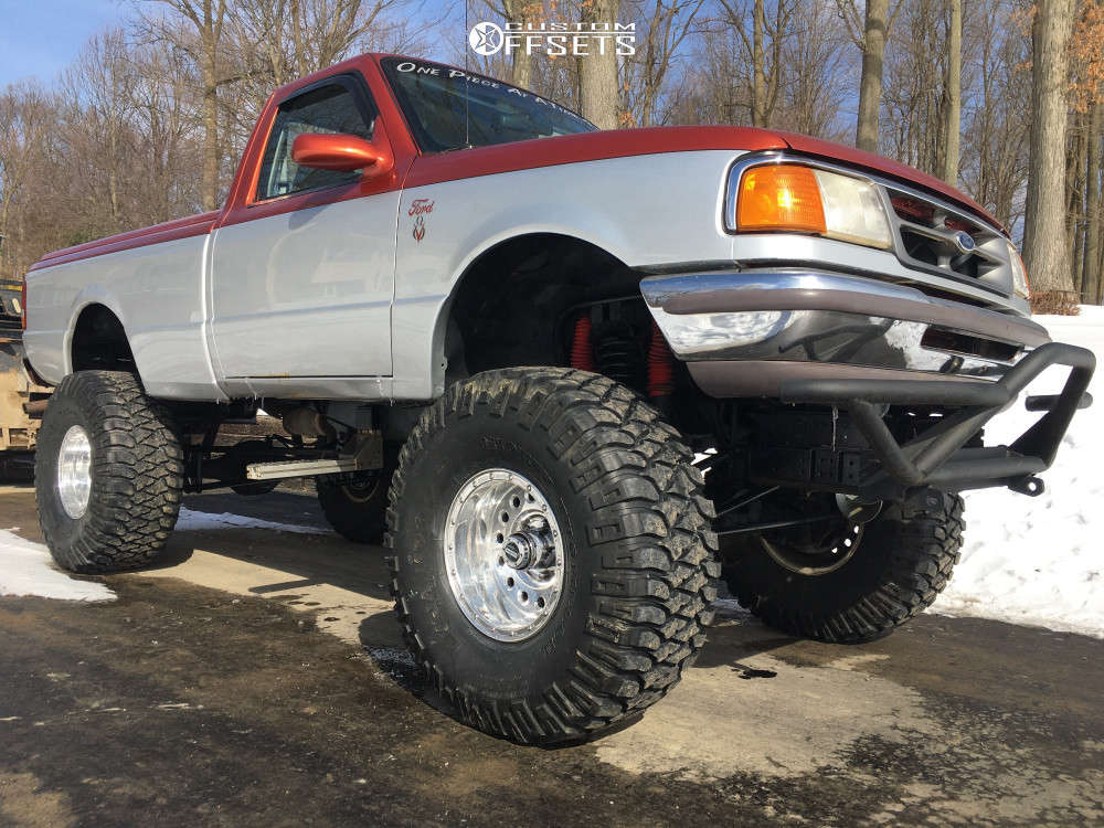 1997 Ford Ranger with 16x14 -76 Weld Racing Draglite and 38/15.5R16 ...
