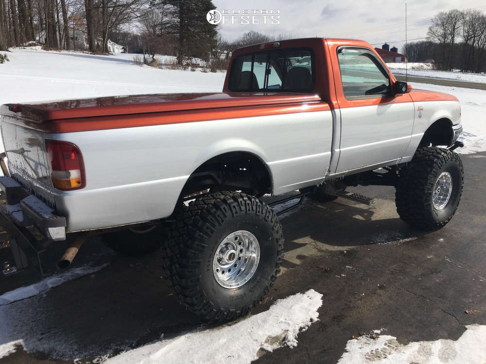 1997 Ford Ranger with 16x14 -76 Weld Racing Draglite and 38/15.5R16 ...