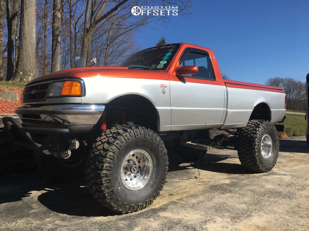 1997 Ford Ranger with 16x14 -76 Weld Racing Draglite and 38/15.5R16 ...