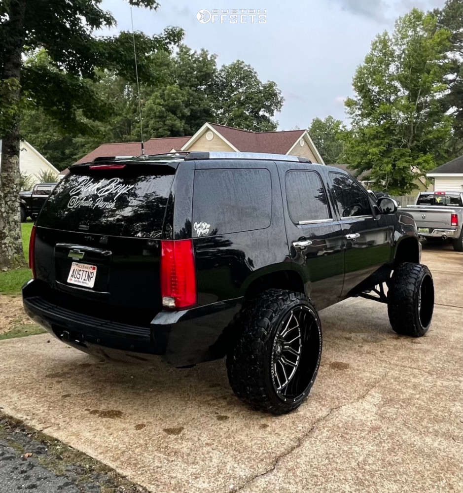2007 Chevrolet Tahoe with 26x14 -76 Axe Offroad Ax6.0 and 37/12.5R26 ...